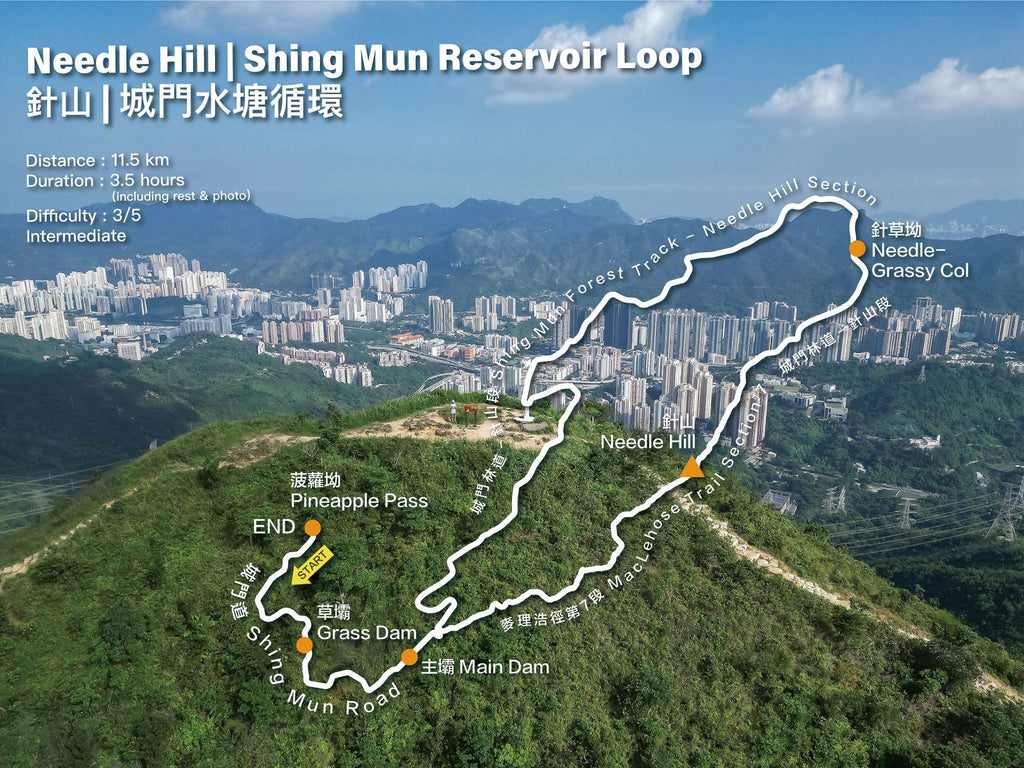 Needle Hill | Shing Mun Reservoir Loop