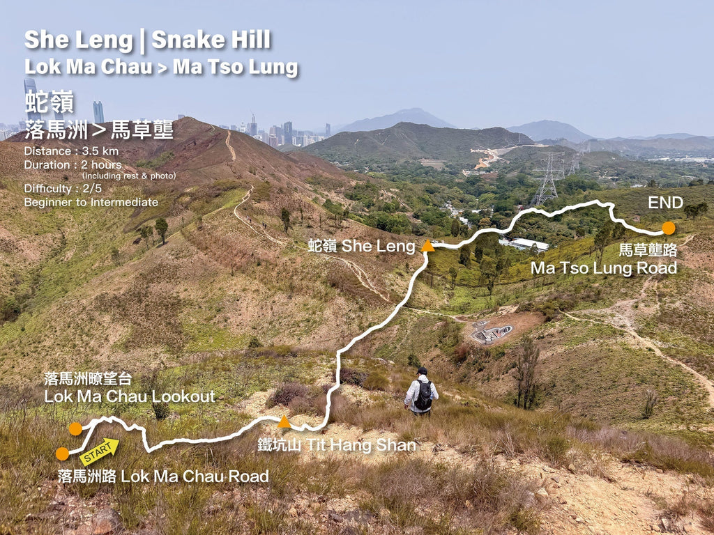 She Leng | Snake Hill | Lok Ma Chau to Ma Tso Lung