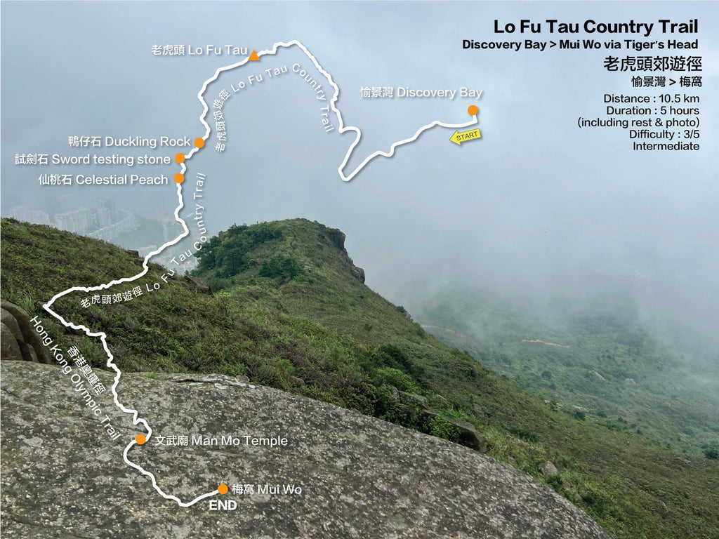 Lo Fu Tau Country Trail | Discovery Bay to Mui Wo via Tiger’s Head